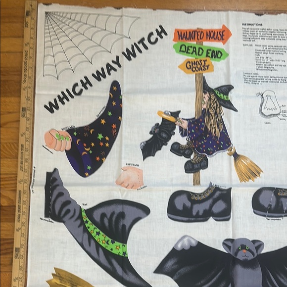 Springs Industries | Office | Which Way Witch Craft Fabric Panel ...